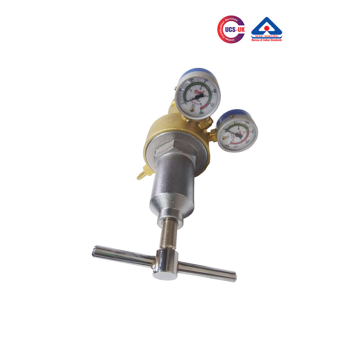 High Flow Manifold Regulator (AOX - 14 Regulator) Oxygen - Asha Weld