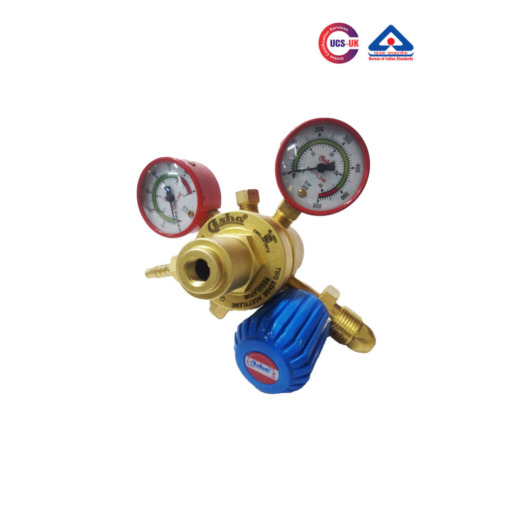 Two stage double meter Da regulator with stainless steel diaphragm ...