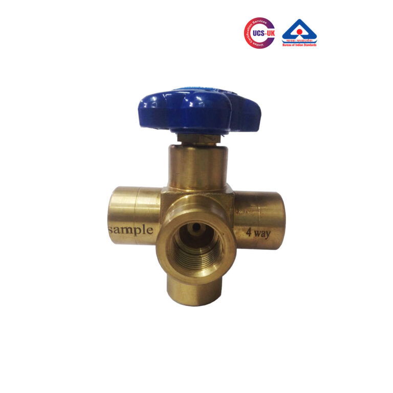 Manifold Control Valve Eco for All Gases Connections with 4 Way ...
