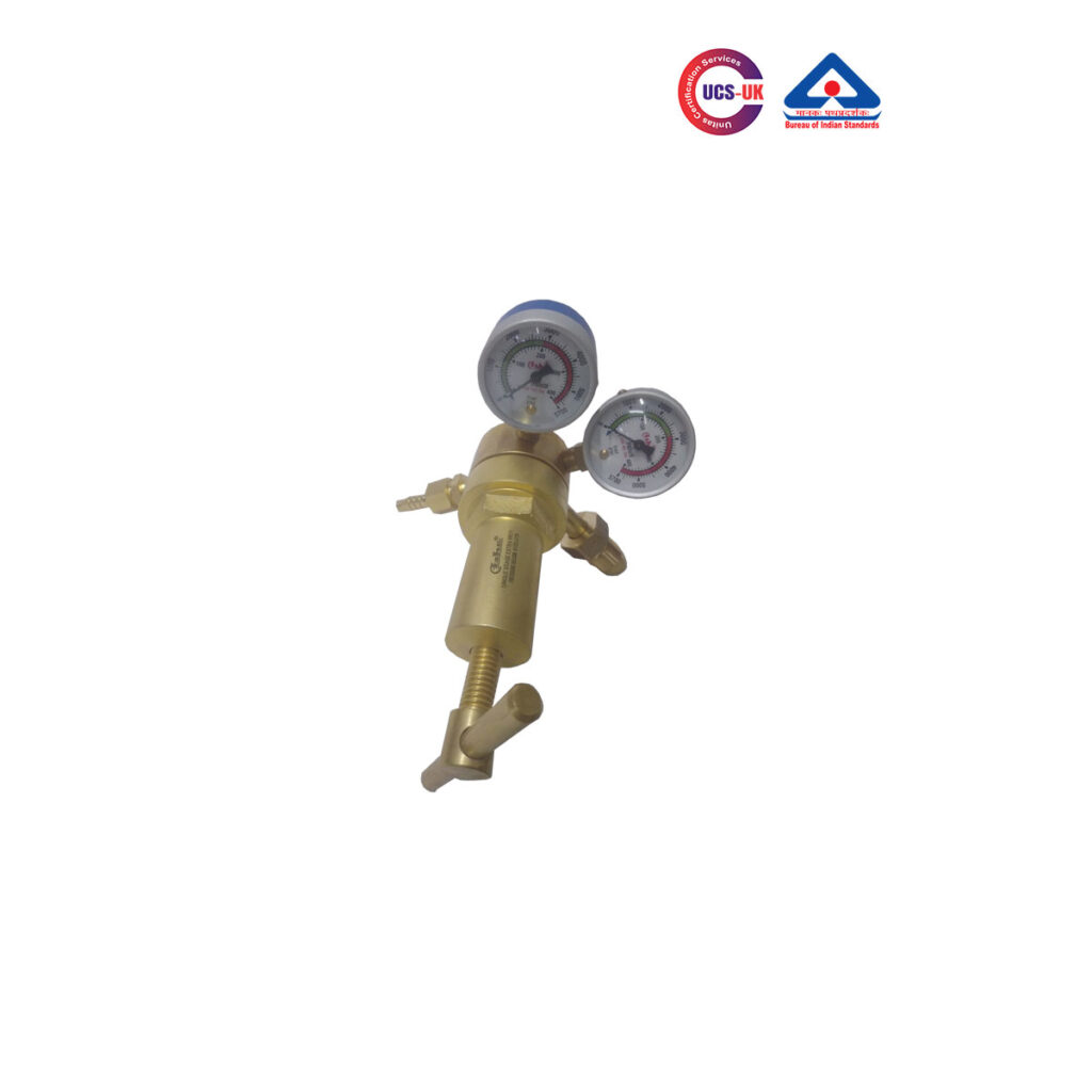 Single Stage Extra High Pressure Helium Regulator - Asha Weld