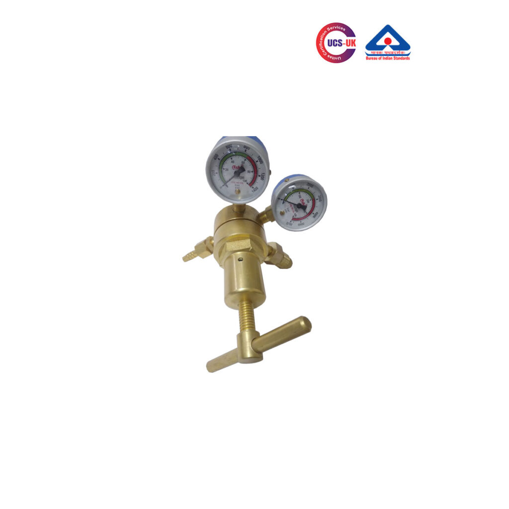 Single Stage High Pressure Hydrogen Regulator - Asha Weld