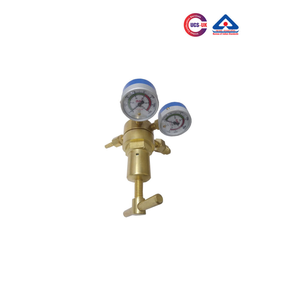 Single Stage High Pressure Oxygen Regulator - Asha Weld