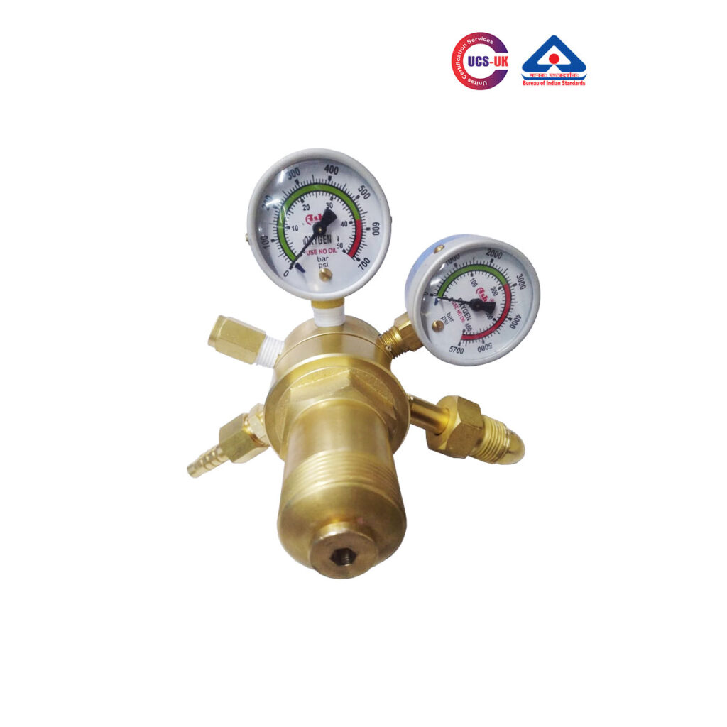 Single Stage High Pressure Regulator (ISI) Outlet Pressue (0-25 bar ...