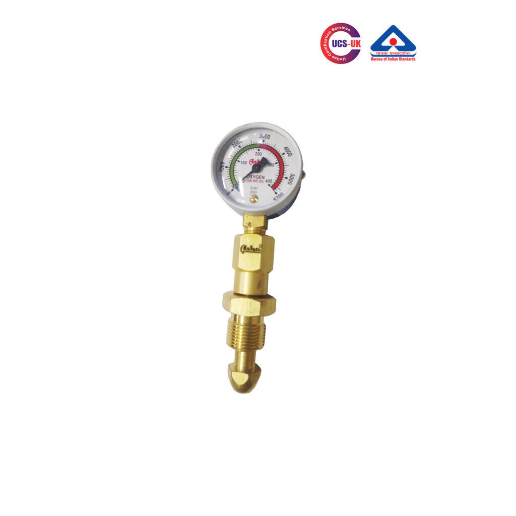 Testing Gauge for All Industrial Gases (for All Gases) - Asha Weld