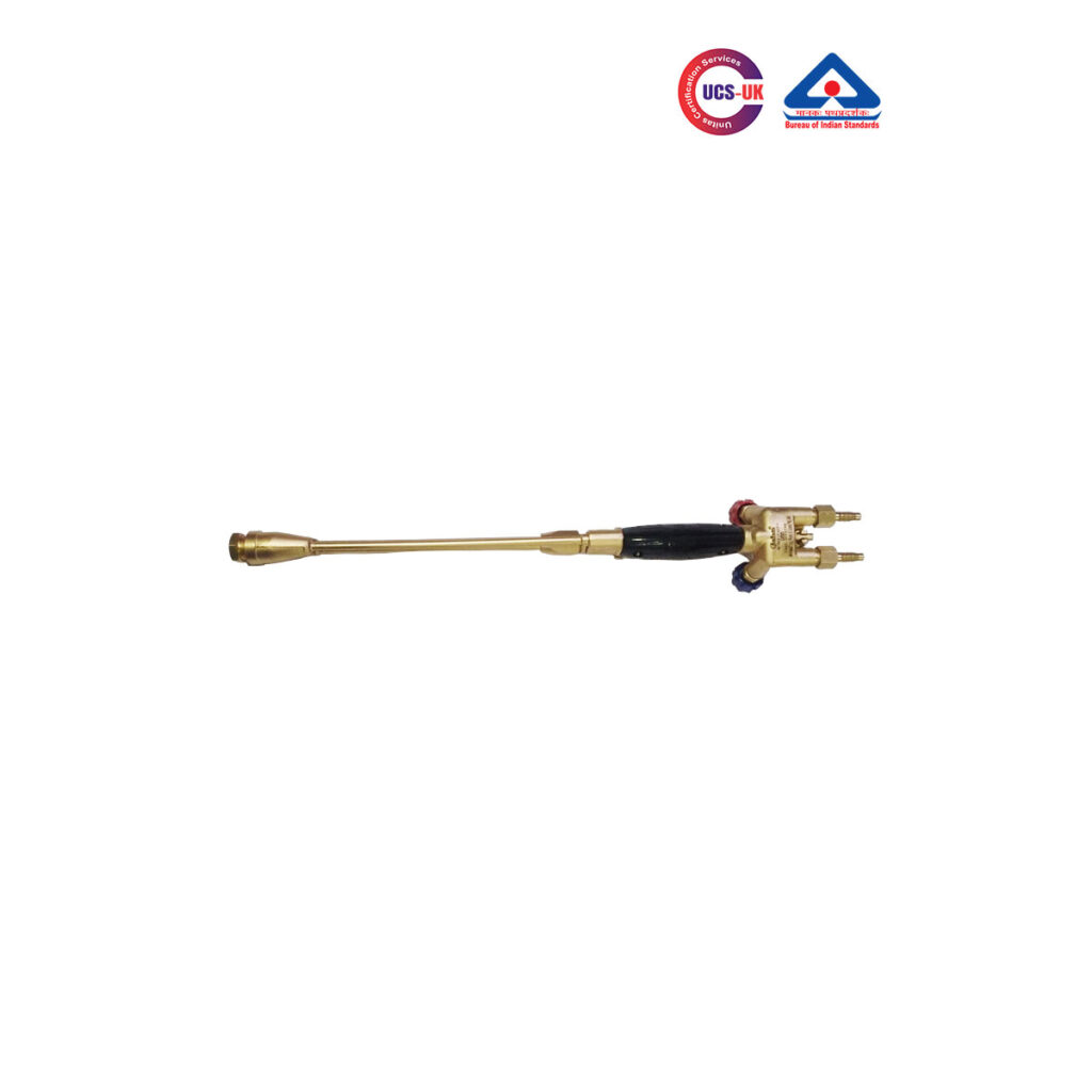 Gas Cutting Torch Straight Head (Standard Size) (ISI) - Asha Weld
