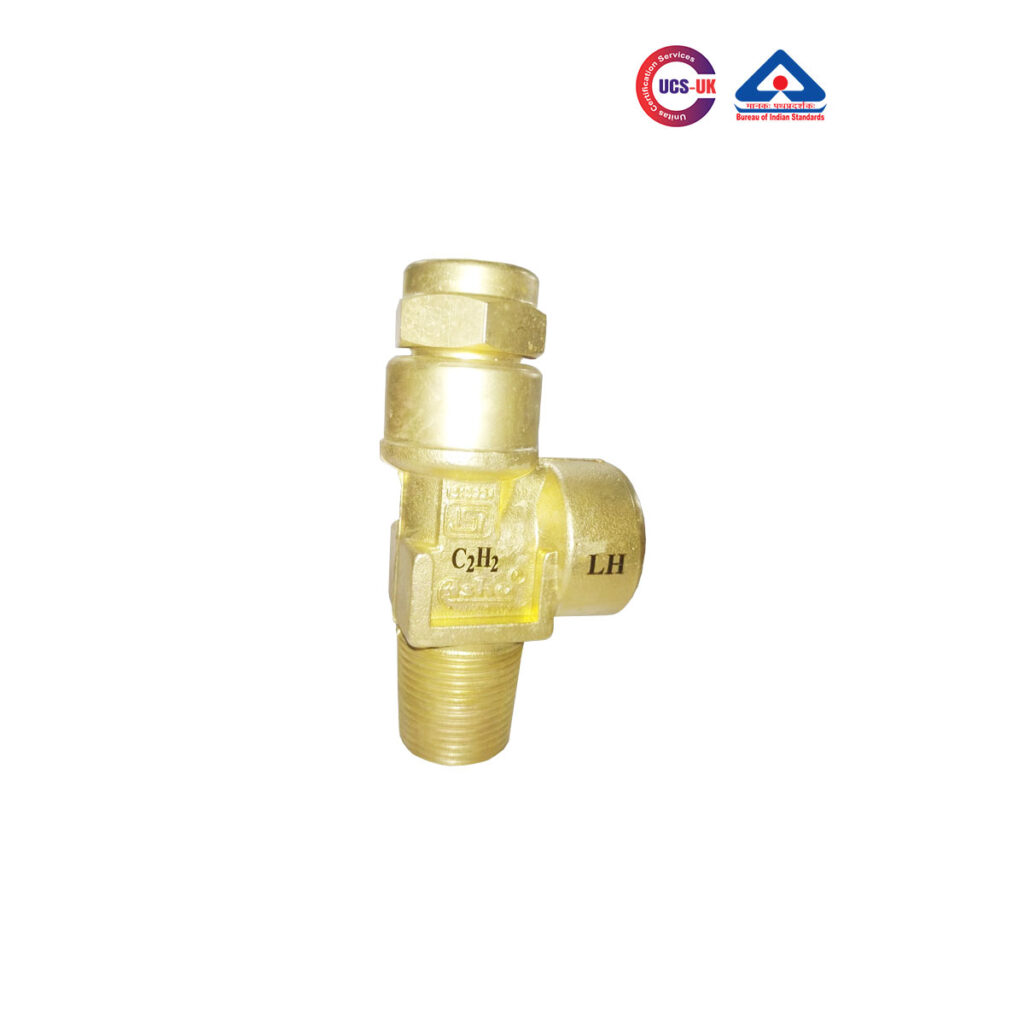 Acetylene valve (key operated) Double spindle (JV-203-00) - Asha Weld