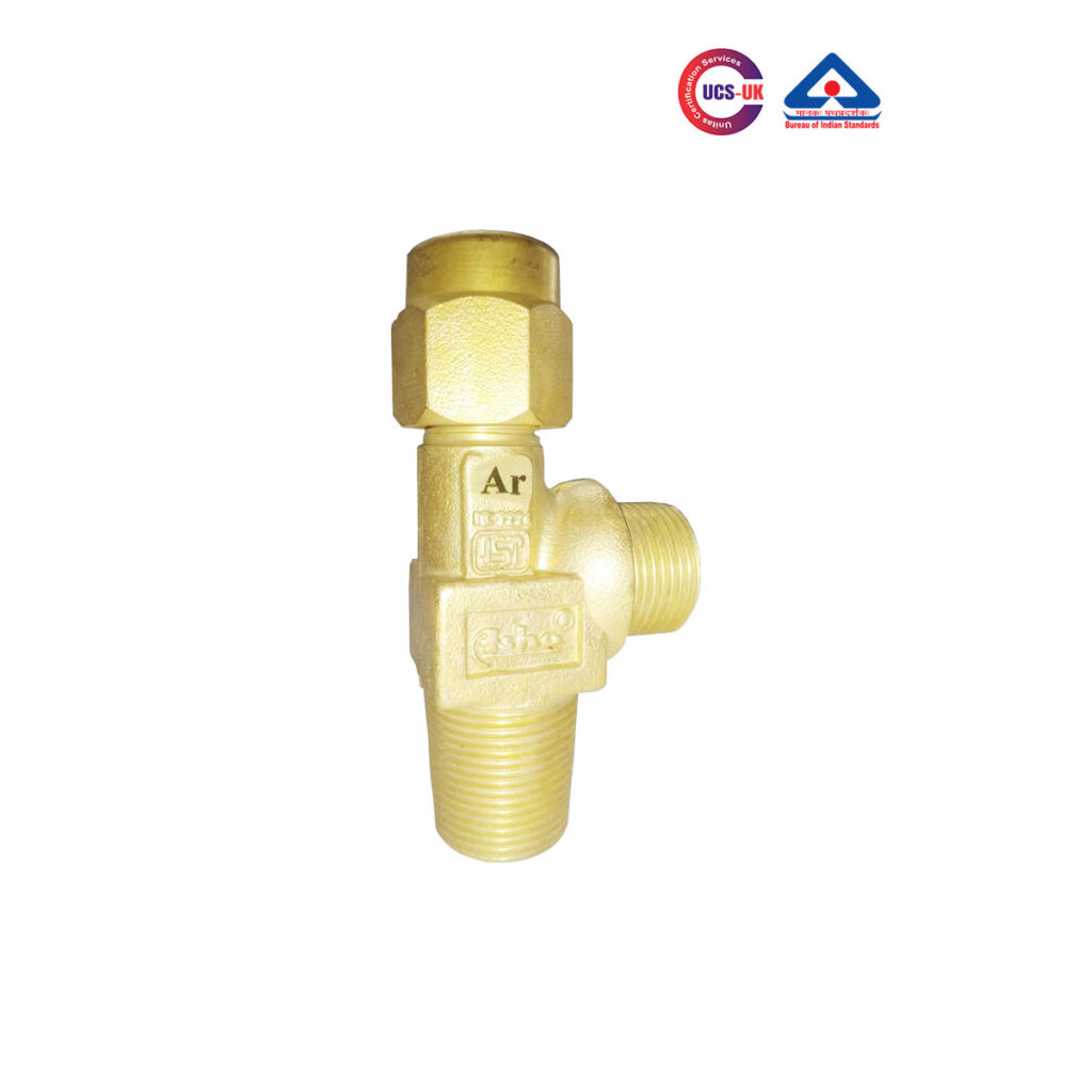 Argon valve (key operated) single spindle (JV-202-00) Outlet No. 20 ...