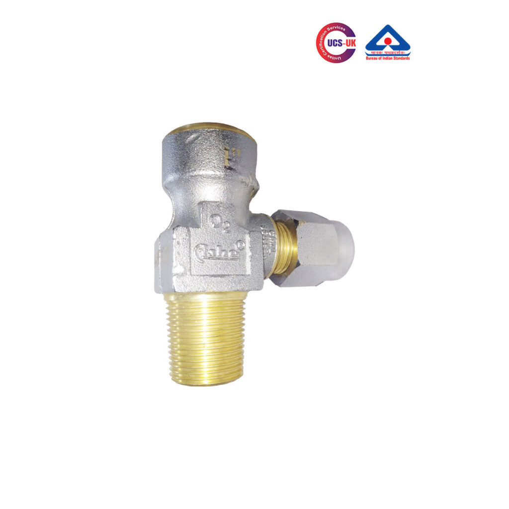 Medical oxygen valve (key operated) Double spindle (KHO) (JV-203-00-A ...