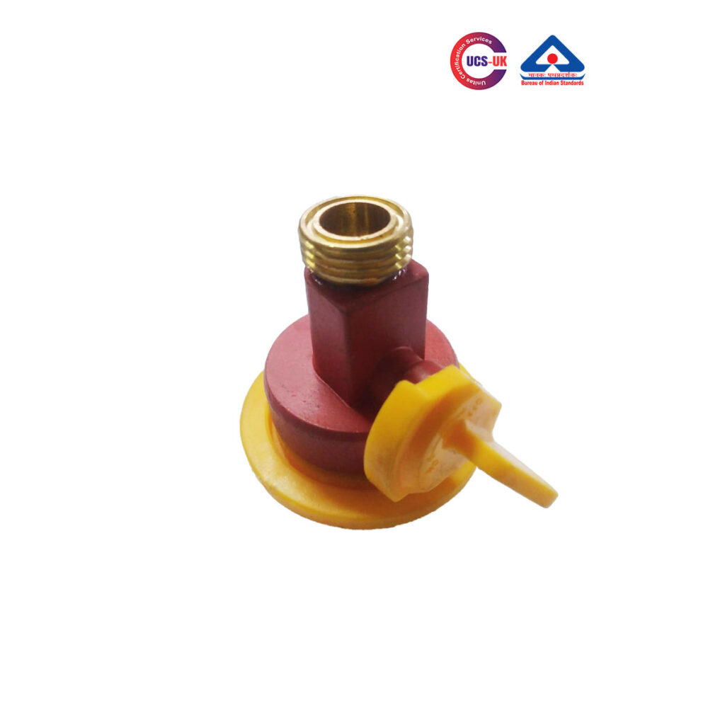 LPG regulator with adopter - Asha Weld